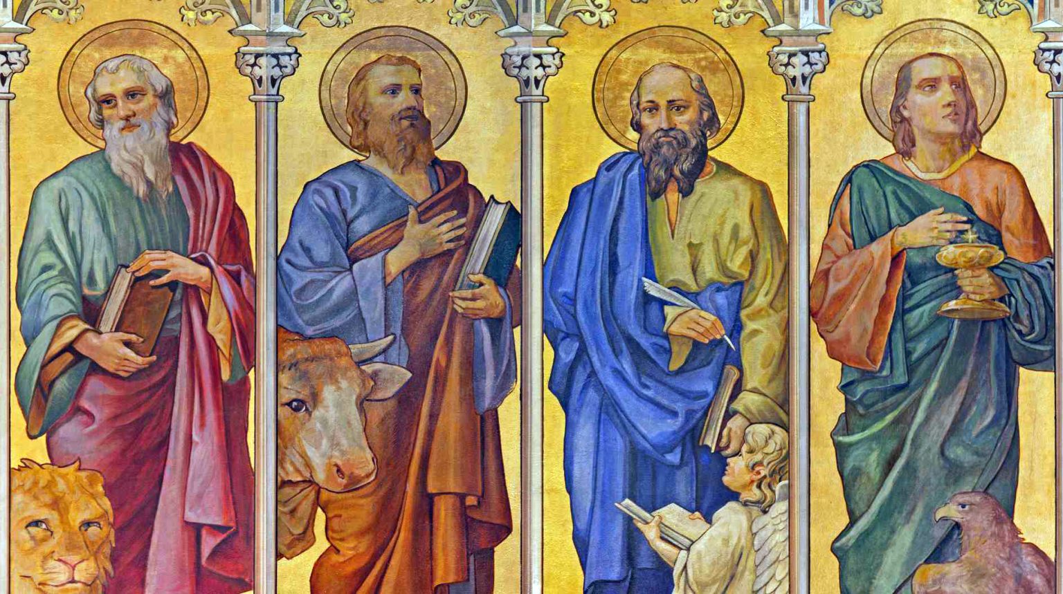 Why Matthew, Mark, Luke, and John? - MuutaNet Comics